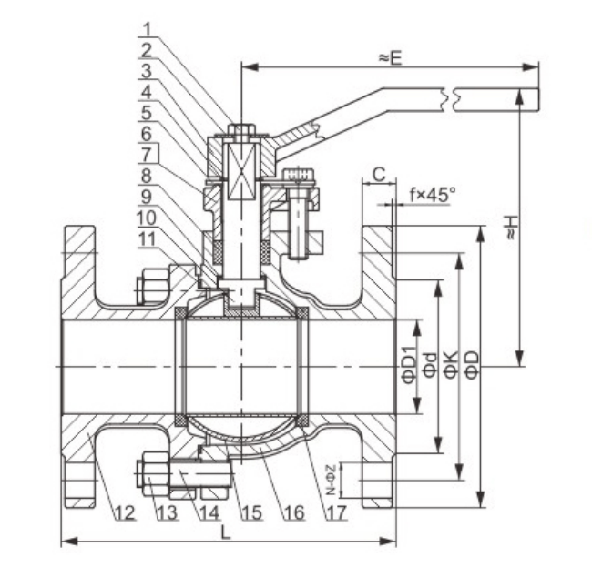 Japanese standard JIS20K stainless steel flange ball valve SCS13 SCS14 ...